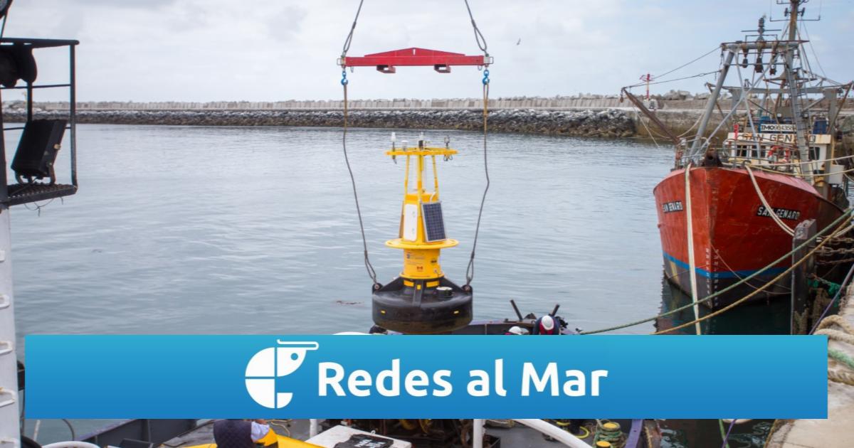 La Boya Oceanográfica fue finalmente trasladada al mar en Comodoro ...